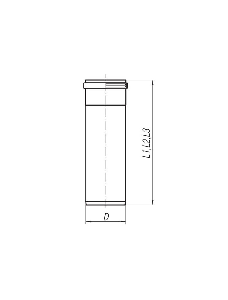 Rura nierdzewna fi 120 mm dł. 500 mm 0,5 mb - sklep online